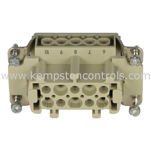 HARTING 09330102701 HARTING 10 PIN FEMALE INSERT | Kempston Controls