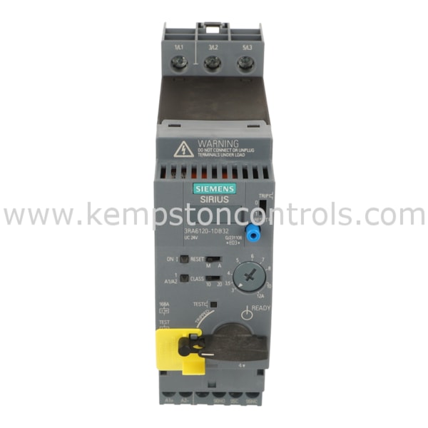 Siemens 3RA6120-1DB32 SIEMENS COMPACT DOL STARTER 690V, 24V AC/DC 3-12A ...