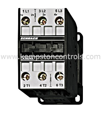 Schrack LA303233 CONTACTOR 3POLE 15KW/32A AC3, 65A AC1, 230VAC ...