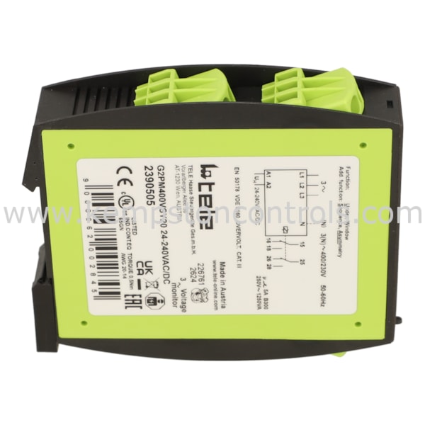 Telecontrol G2PM400VSY20 24-240VAC/DC TELECONTROL VOLTAGE MONITORING ...