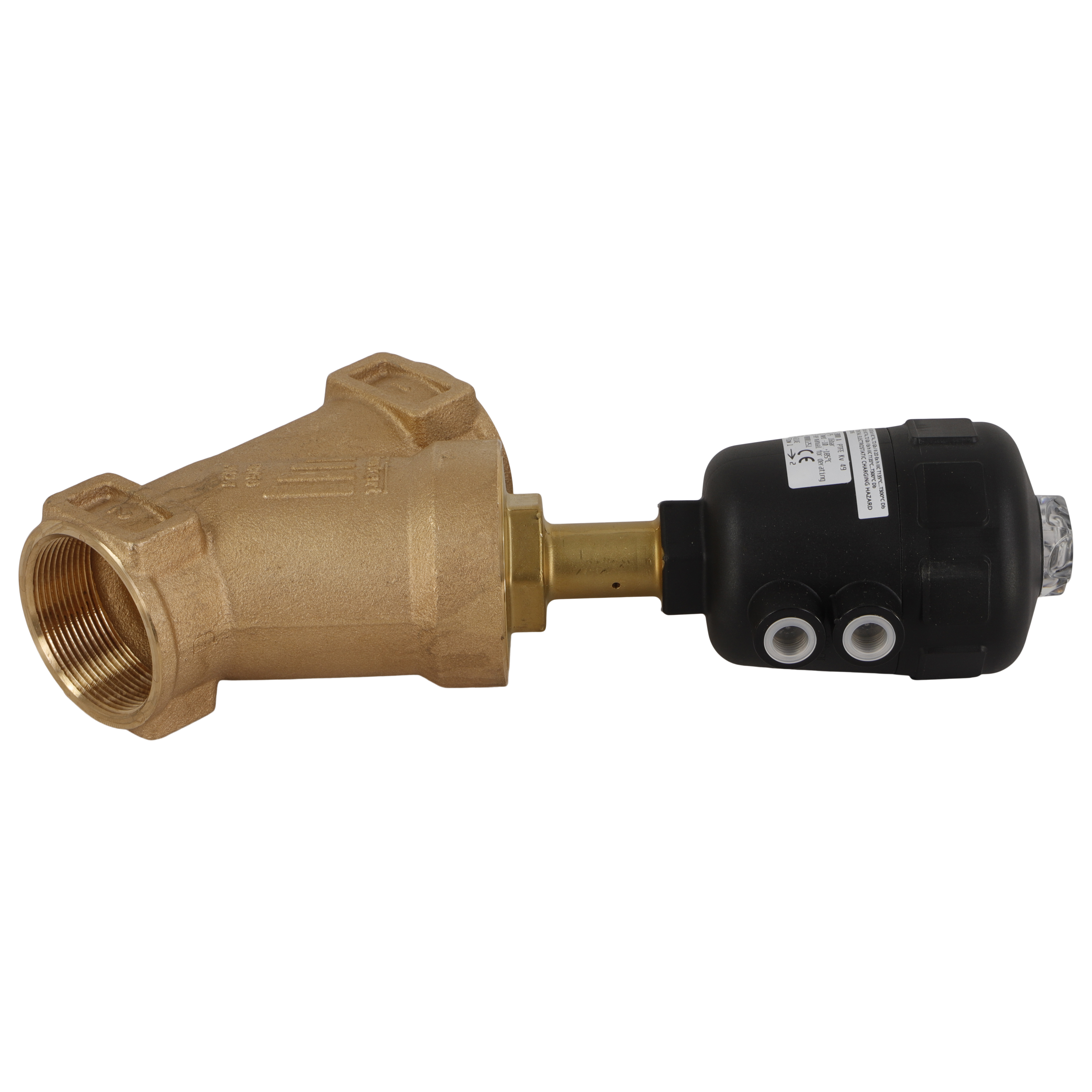 Burkert 00001251 BURKERT ANGLE SEAT VALVE,2/2WAYS,PNEU. OPERATED,ON/OFF ...