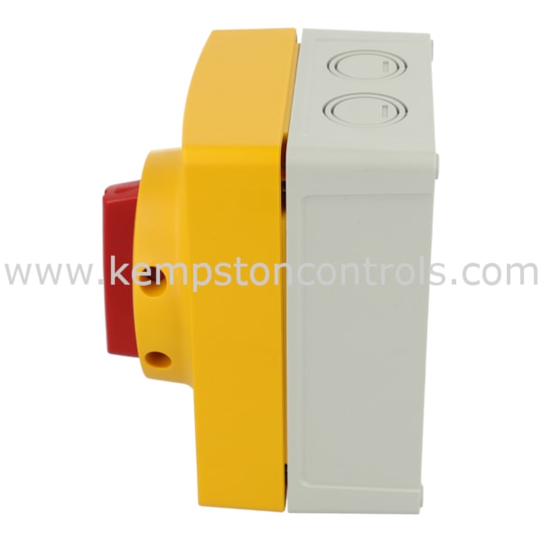 KATKO KEM 325 YR M2 KATKO ENCLOSED SWITCH 3 POLE, AC22 25A, YELLOW/RED ...