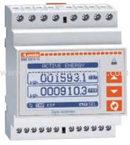 Lovato DMED310T2 LOVATO DIGITAL ENERGY METER 3 PHASE CONNECTION WITH CT ...