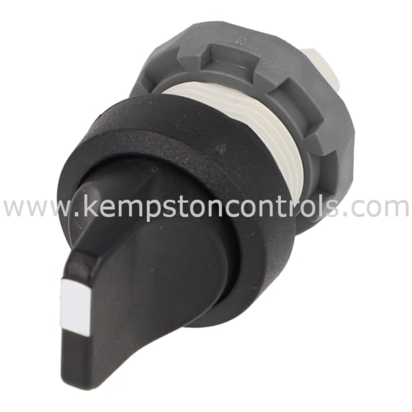 ABB 1SFA611250R1006 ABB SELECTOR SWITCH, 3 POSITIONS MAINTAINED, SHORT HANDLE, BLACK PLASTIC ...