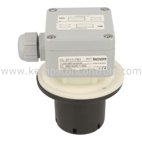 Barksdale 0111-751 BARKSDALE FLOAT SWITCH, UNS-ABS-HORIZONTAL, SIDE ...