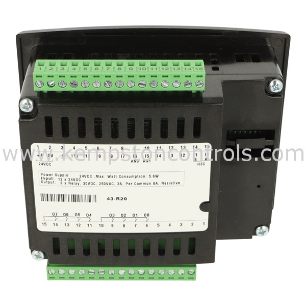 Unitronics SM43-J-R20-N UNITRONICS TOUCH SCREEN PLC HMI, 4.3 INCH, 8 ...