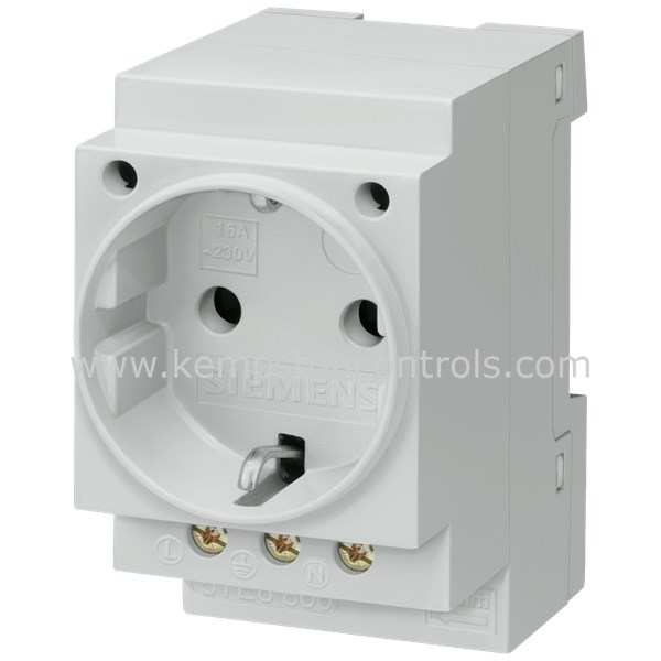 Siemens 5TE6800 SCHUKO SOCKET 16A | Kempston Controls