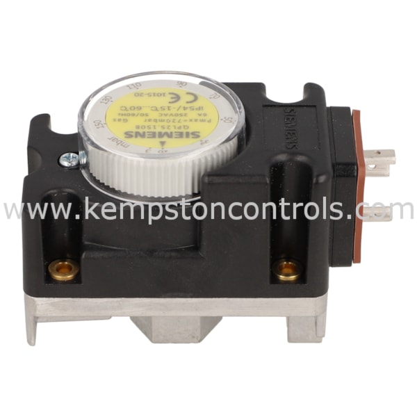 Siemens Burners QPL25.150B SIEMENS COMPACT PRESSURE SWITCH, 0.5-15 KPA ...