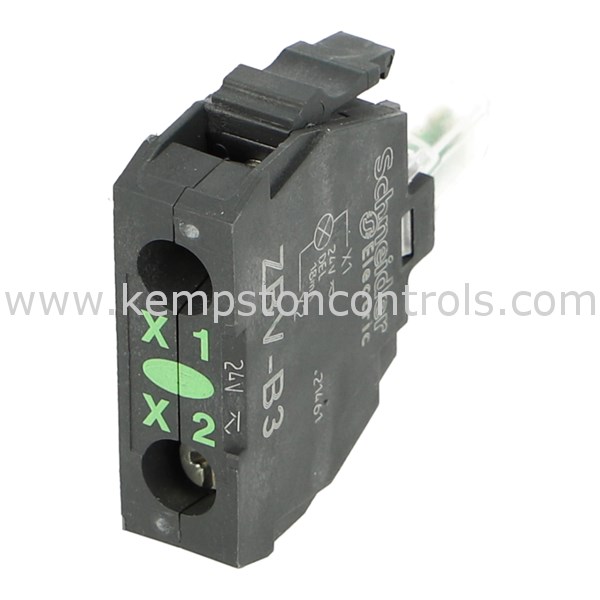 Schneider ZBVB3 SCHNEIDER LIGHT BLOCK FOR HEAD Ø22, GREEN, INTEGRAL LED ...