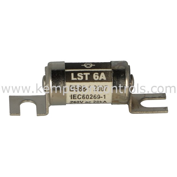 Lawson LST6 LAWSON FUSE, BS88, OFFSET BOLTED TAG, 415V 6A | Kempston ...