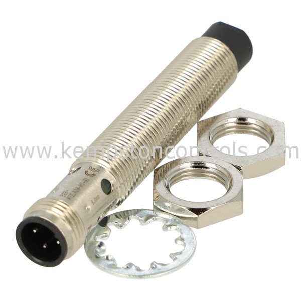 Omron E2B-M12LN08-M1-B1 OMRON INDUCTIVE, NICKEL-BRASS, LONG BODY, M12, UNSHIELDED, 8MM, DC, 3 ...