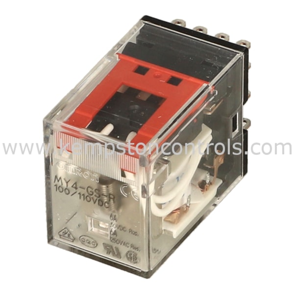 Omron MY4-GS-R DC100/110 OMRON RELAY, PLUG-IN, 14-PIN, 4PDT, 6 A ...