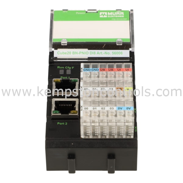 MURR 56006 MURR CUBE20 BN-PNIO DI8 | Kempston Controls