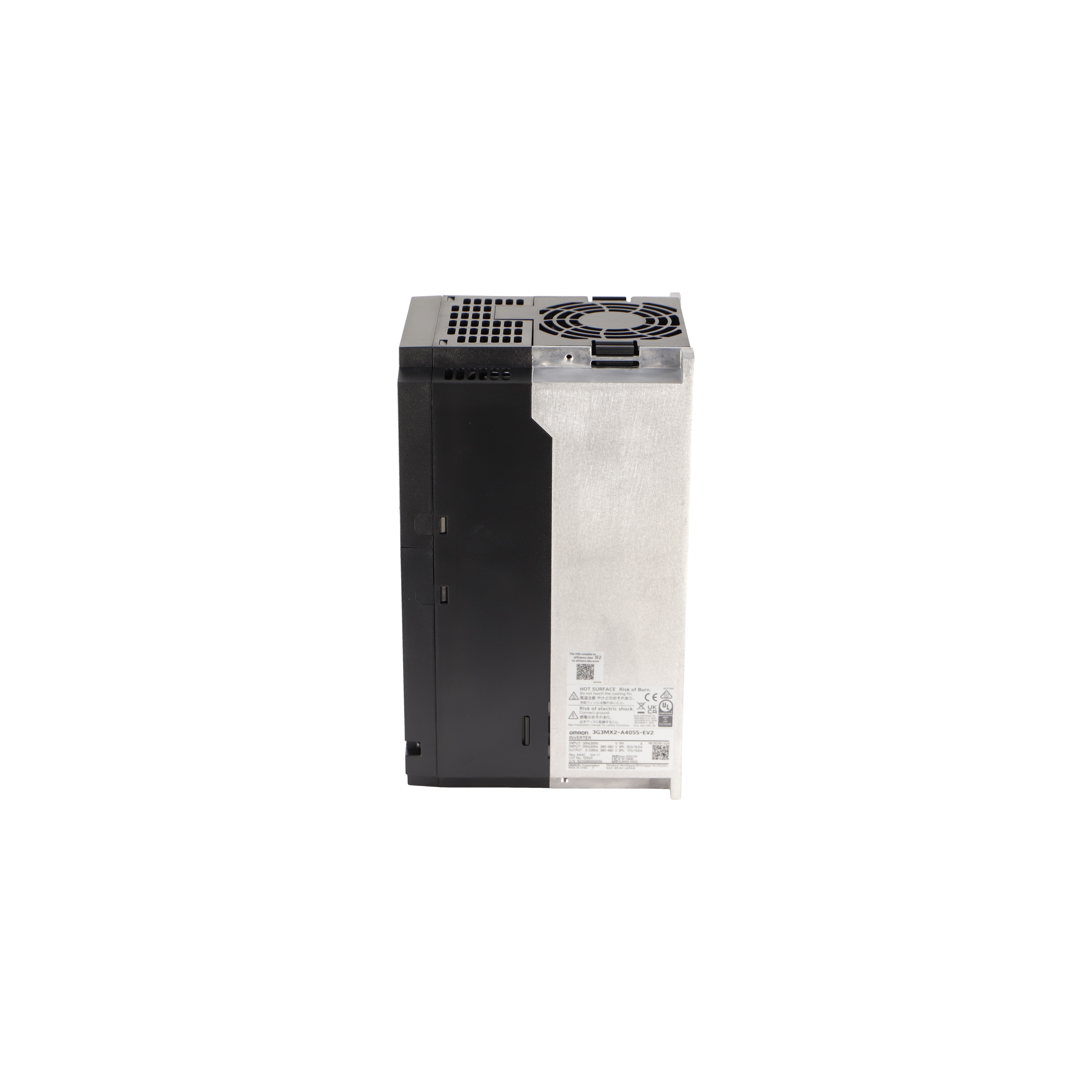 Omron 3G3MX2-A4055-EV2 OMRON INVERTER DRIVE, 5.5/7.5 KW (ND/LD), 14.8/17.5 A (ND/LD), 400 VAC, 3 ...