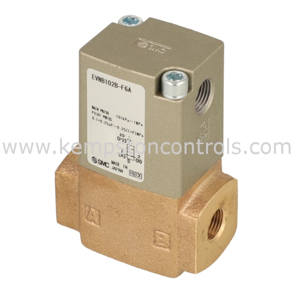 SMC EVNB102B-F6A SMC VNB (AIR OPERATED), 2 PORT PROCESS VALVE FOR FLOW ...