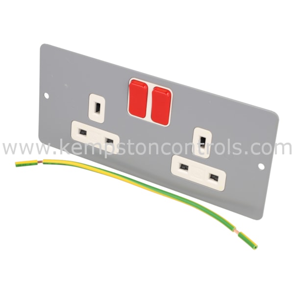 MK Electric CXP10730CE MK ELECTRIC SWITCHED FLOOR SOCKET OUTLET, 2GANG ...