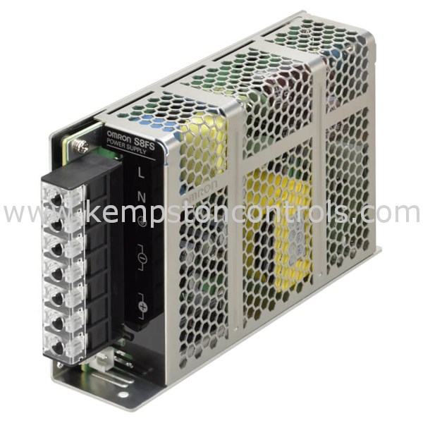 Omron S8FS-G15024C-500 POWER SUPPLY, 150W, 100-240VAC INPUT, 24VDC, 6.5A, DIRECT MOUNTING ...
