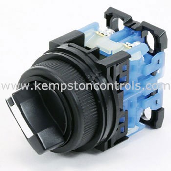 Fuji AR30PR-210B FUJI SW KNOB 2 POS MAINTAINED 1NO BLACK | Kempston Controls