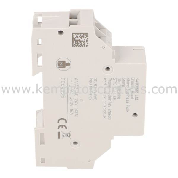 SCL SCLR2-24VAC SCL 2 POLE CHANGE OVER IMPULSE LATCHING RELAY, 16A ...