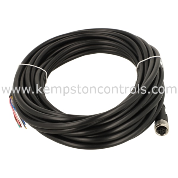 Euchner 100178 EUCHNER CONNECTOR CABLE, M12, FEMALE, STRAIGHT, 8 PIN ...