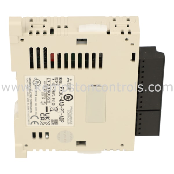 MITSUBISHI FX3U-4AD-PT-ADP MITSUBISHI ANALOGUE INPUT MODULE FOR PT100 ...