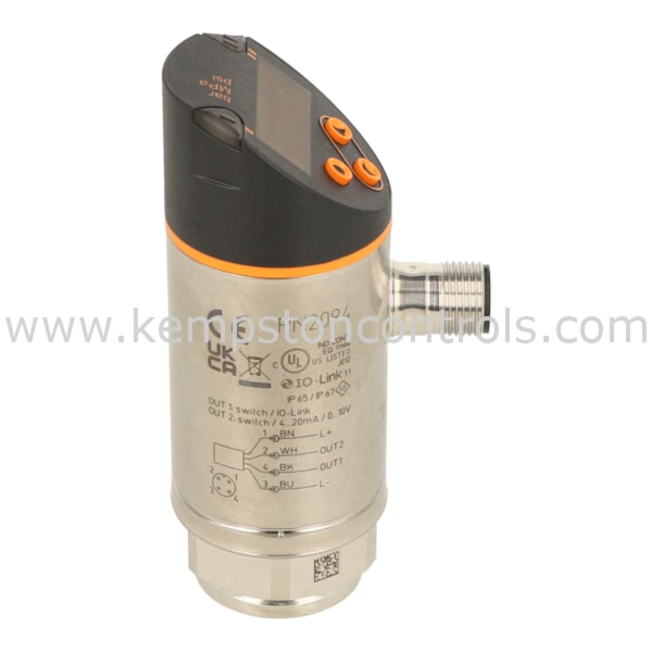 IFM PN2094 IFM PRESSURE SENSOR WITH DISPLAY, -1 TO 10 BAR RANGE, G1/4 ...