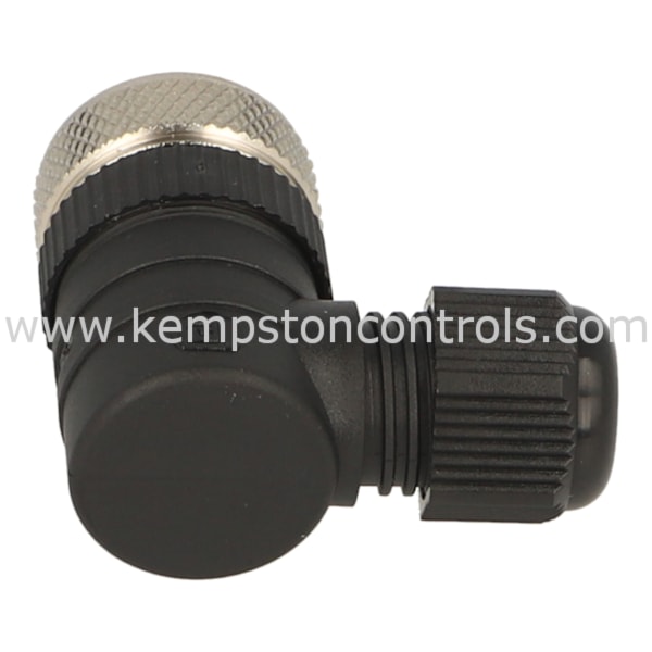 Huba Control 106975. HUBA CONTROL FEMALE CONNECTOR M12X1, ANGLED ...