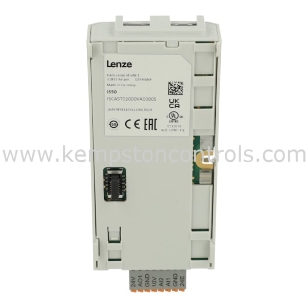 Lenze I5CA5T02000VA0000S LENZE I550 CONTROL UNIT, STANDARD I/O, 50HZ ...