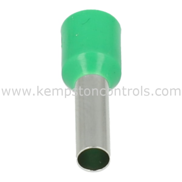 Cablecraft CET6.0F CABLECRAFT FRENCH BOOT LACE FERRULE 12MM, GREEN, 3MM ...