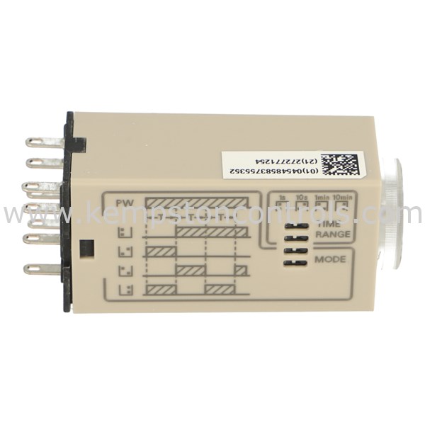 Omron H3YN-2 DC24 OMRON TIMER, PLUG-IN, 24VDC, 8 PIN, DPDT, 0.1 S-10 M SHORT-TIME RANGE MODEL ...