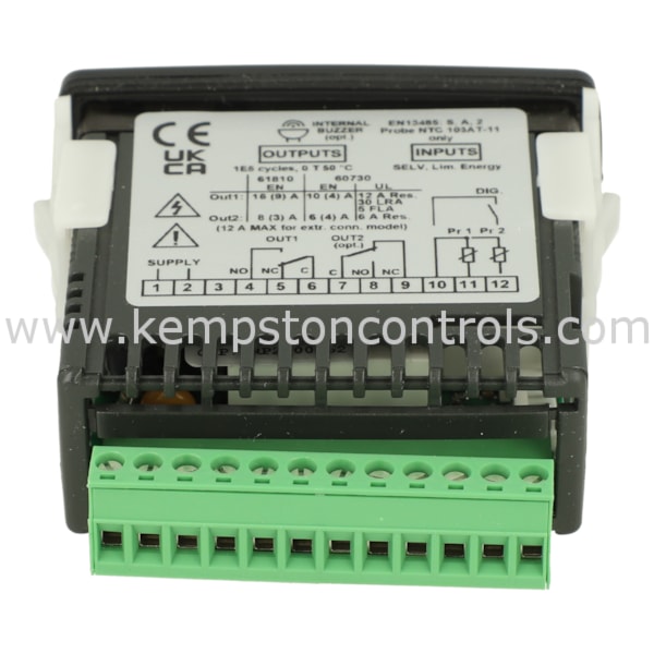 ASCON Z31Y-HSR-N-NEX-E-659650 ASCON DIGITAL THERMOSTAT, 2 X NTC/PTC ...