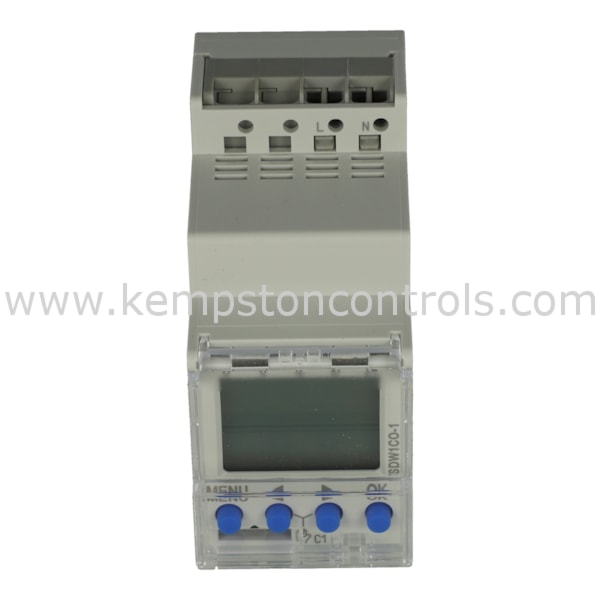 Eaton TSDW1CO-1 EATON DIGITAL TIME SWITCH, DIN RAIL 2 TE, WEEKLY PROG 1 ...
