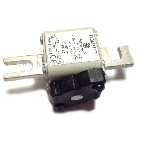 Bussmann 170M3117 BUSSMANN FUSE 315A 660V 1*K/80 | Kempston Controls