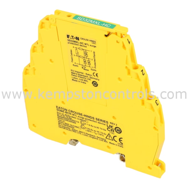 Eaton MTL SD32MXL-HC-BCN EATON MTL SD MODULAR PLUG & BASE, SCREW TERMS-HC, 32V LED | Kempston ...