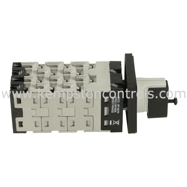Baco 820100000135 BACO PR12 ROTARY SELECTOR SWITCH, 20A | Kempston Controls