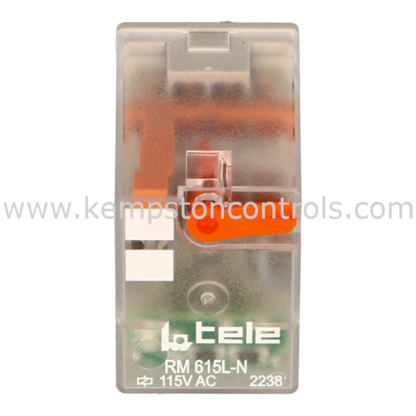 Tele RM 615L-N TELECONTROL MINIATURE POWER RELAY, 4CO, MECHANICAL ...