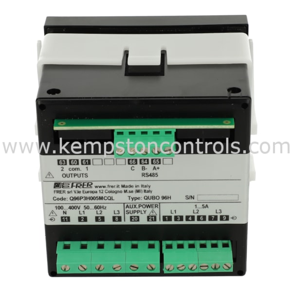 Frer Q96P3H005MCQL FRER QUBO96 H NETWORK MULTIFUNCTION ANALYSER, THD CL ...