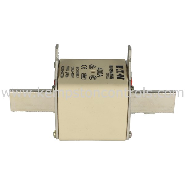 Bussmann 400NHG03B NH FUSE, 400A, 500V, GG/GL, SIZE 03, FUSE-LINK, LV ...