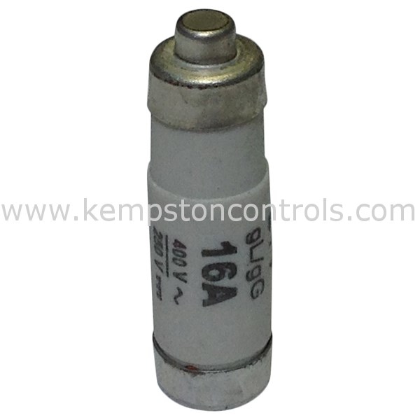 ETI D01/16A/GL ETI BOTTLE FUSE, 16A, 400V, 50KA, BREAKING CAPACITY, GL ...