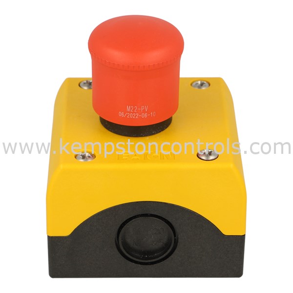 Eaton Moeller M22-PV/KC02/IY MOELLER SURFACE ASSY, E-STOP, LOCK-OFF | Kempston Controls