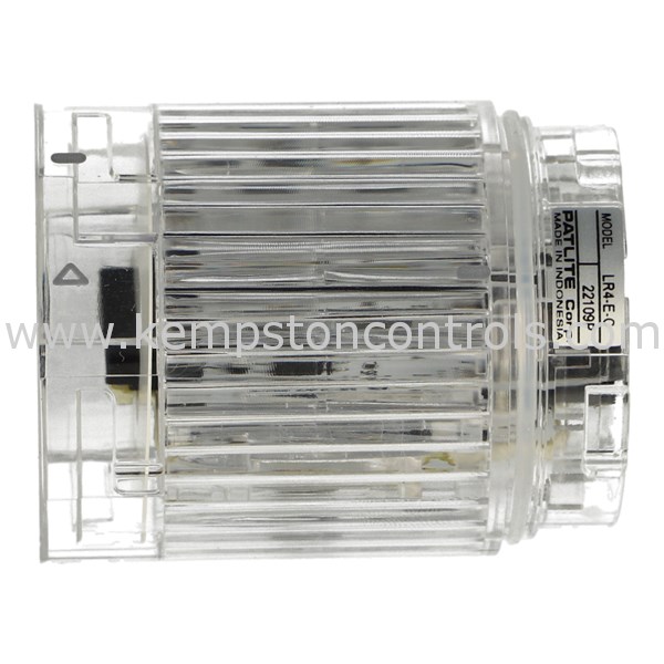 Patlite LR4-E-C PATLITE LED MODULE, WHITE, COLORED LENS, 40MM DIA. FOR USE WITH LR4 SERIES ...