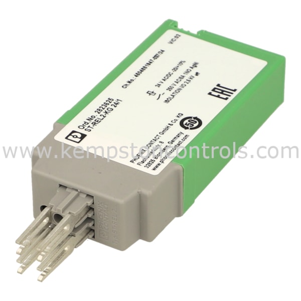 Phoenix 2823625 PHOENIX RELAY CONNECTOR, 1 N/O CONTACT, 24VAC/DC, WITH ...
