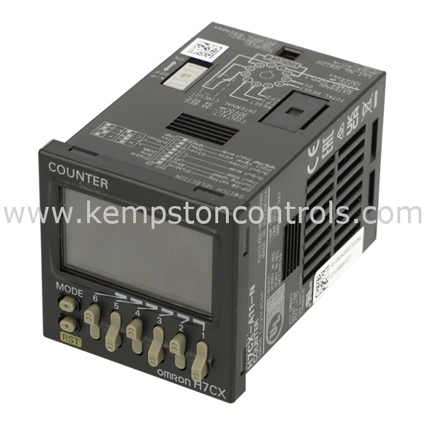 Omron H7CX-A11-N OMRON COUNTER, PLUG-IN, 11-PIN, SPDT, 6 DIGITS, 100-240VAC, | Kempston Controls