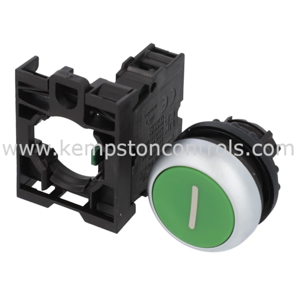 Eaton Moeller M22-D-G-X1/K10 MOELLER COMPLETE ASSY, FLUSH, GREEN, I | Kempston Controls