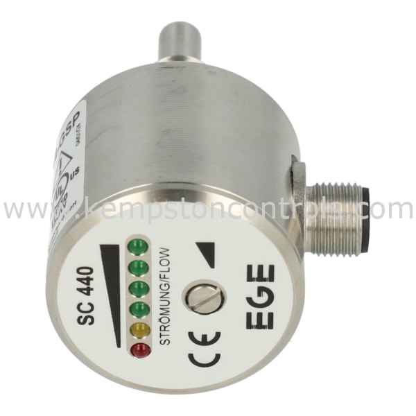 EGE Elektronik SC 440/5-A4-GSP EGE FLOW SENSOR, G 1/4, DC 24 WITH M12 ...
