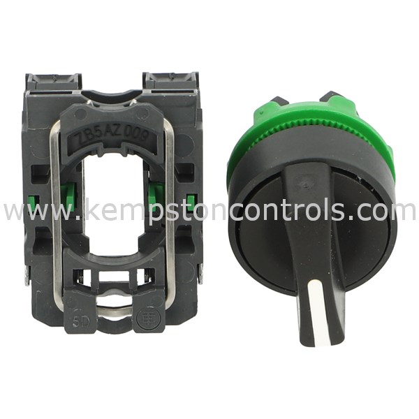 Schneider XB5AD33 SCHNEIDER ELECTRIC 3 POSITION 45° ROTARY SWITCH, 600V ...