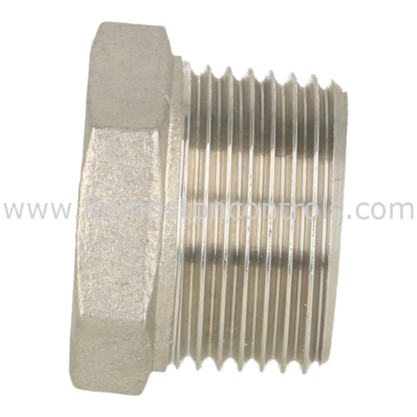 Other HP12 NERO PIPELINE 3/4" BSPT M HEX HEAD PLUG 150LB 316SS | Kempston Controls