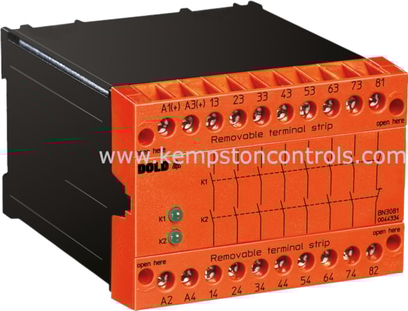 Dold BN3081.63/61 AC50/60HZ 230V DOLD EXTENSION MODULE, 7NO, 1NC FOR ...