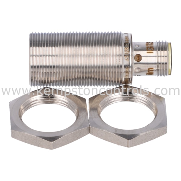IFM IGT203 IFM INDUCTIVE SENSOR, M18, 8MM RANGE FLUSH, PNP NO, M12 CONNECTOR, STAINLESS STEEL ...