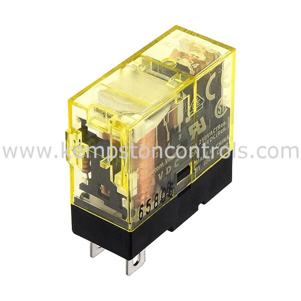 IDEC RJ2S-CLD-D24 IDEC RELAY DPDT, 12.7MM WIDTH COMPACT SIZE, 8A, 24VDC ...